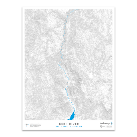CALIFORNIA RIVER TOPO MAPS – Kind Design