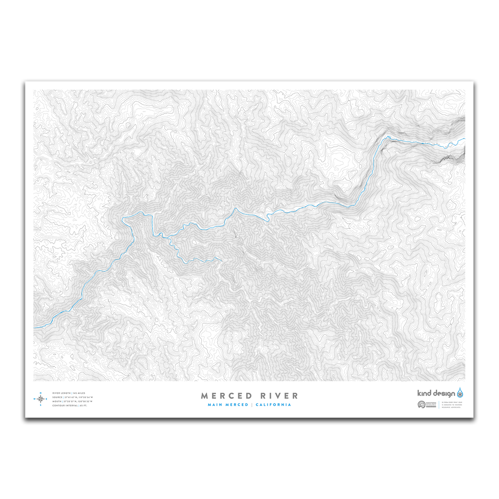 MERCED RIVER / MAIN MERCED, CA – Kind Design