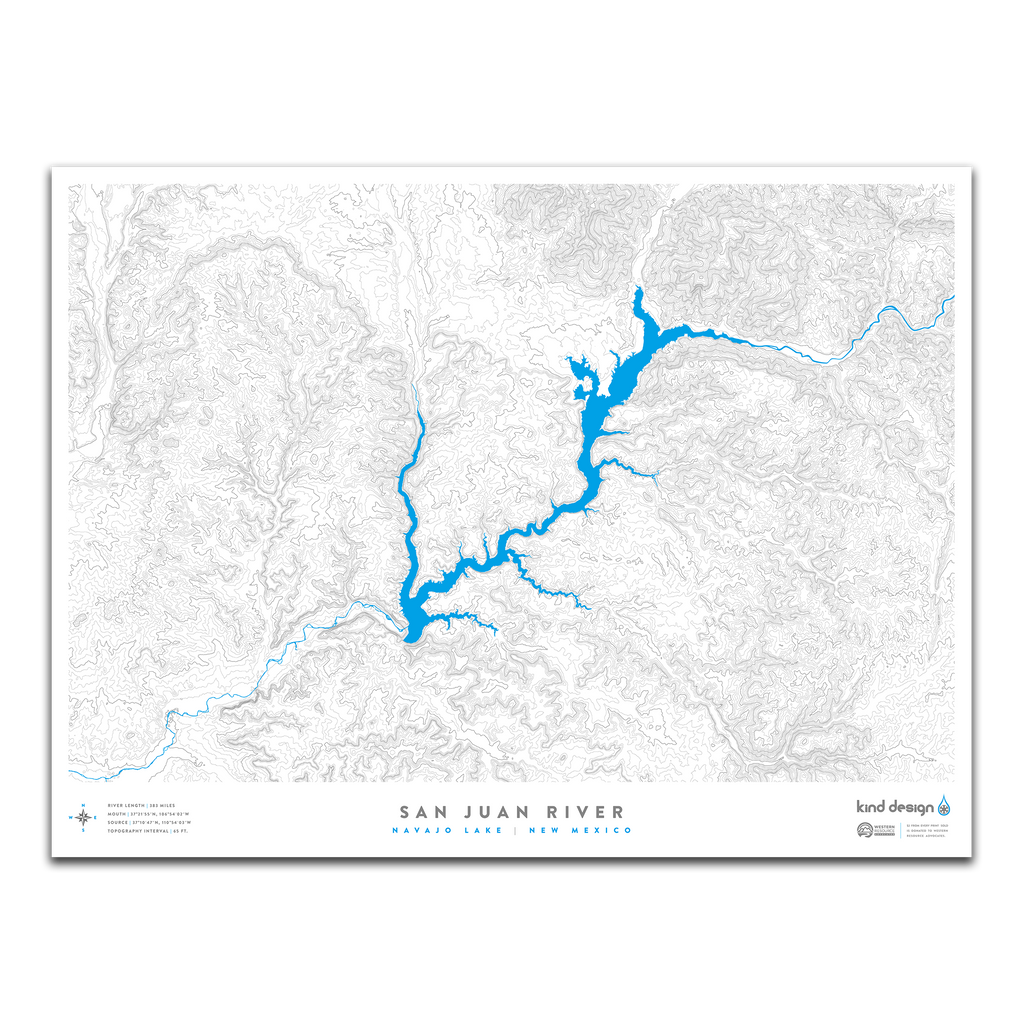 San Juan River Fishing Map San Juan River Troutmap Navajo Dam To